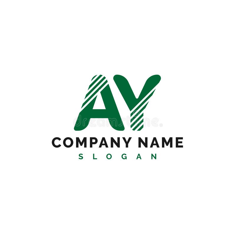 AY Logo Design. AY Letter Logo Icon Vector Illustration - Vector Stock ...