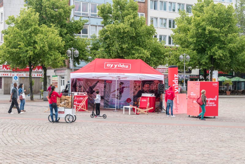 AY YILDIZ Mobile Operator in Germany Editorial Stock Photo - Image of ...