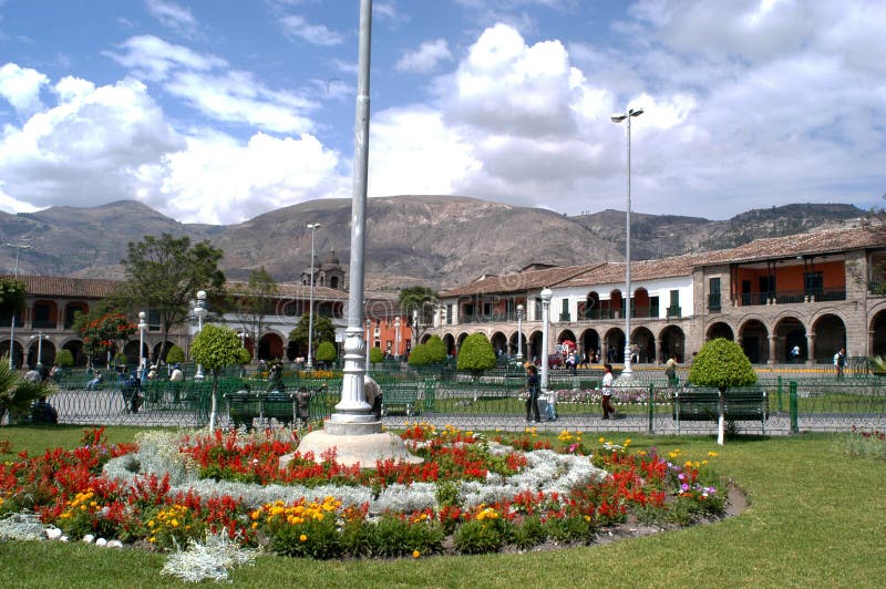 AYACUCHO, PERU: View of Ayacucho Cathedral and Main Square Editorial ... AYACUCHO, PERU: View of Ayacucho Cathedral and Main Square Editorial ...