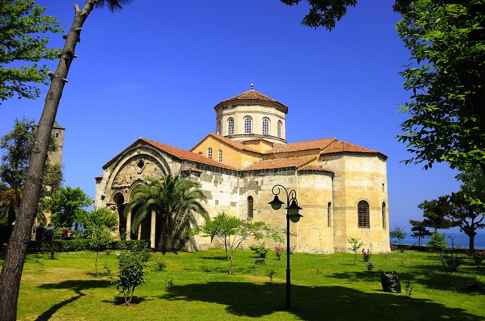 Ayasofya Museum Trabzon stock photo. Image of building - 5525674