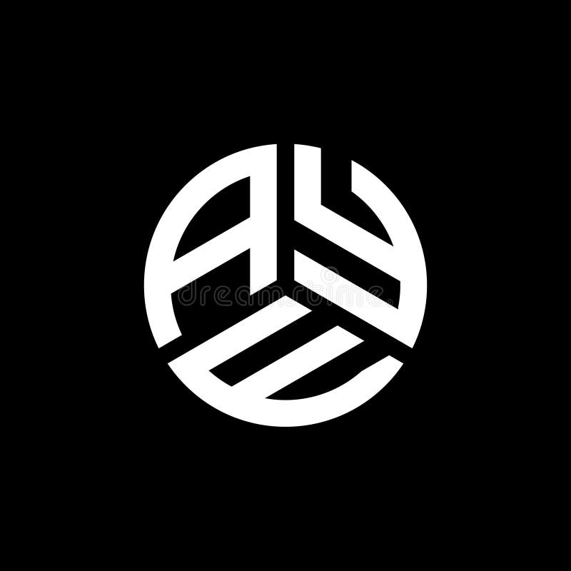 AYE Letter Logo Design on White Background. AYE Creative Initials ...