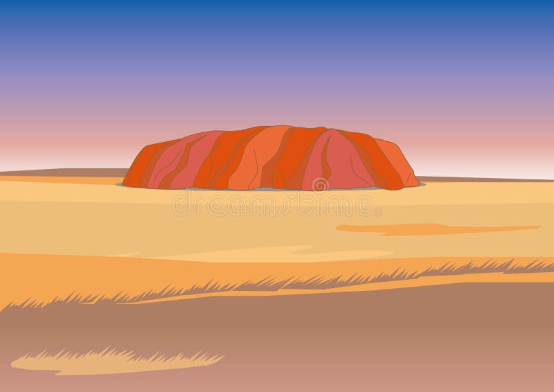 Ayers RockUluru Image - Evening Time Editorial Stock Image ...
