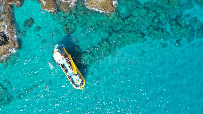 Ayia Napa Cyprus Beach Views Stock Image - Image of shore, seascape ...