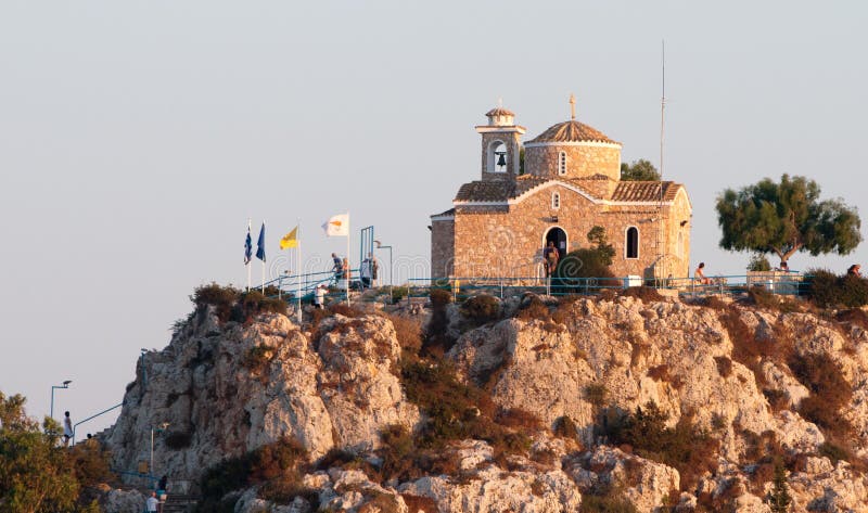 Ayios Nikolaos Church, Protaras Stock Photo - Image of protaras ...