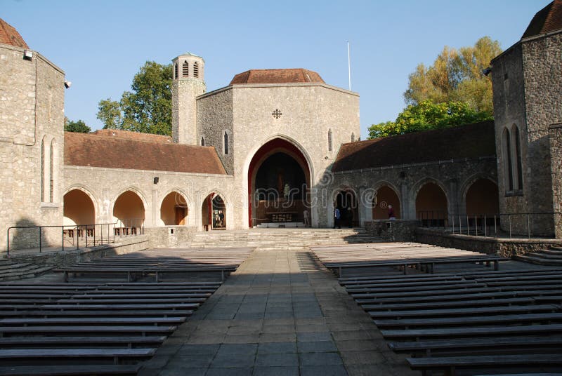 Aylesford Priory, Kent, England Stock Photo - Image of religion ...