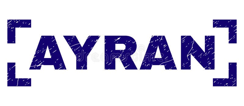 Textured Ayran Line Stamp with Mosaic Currency Map Marker Icon Stock ...