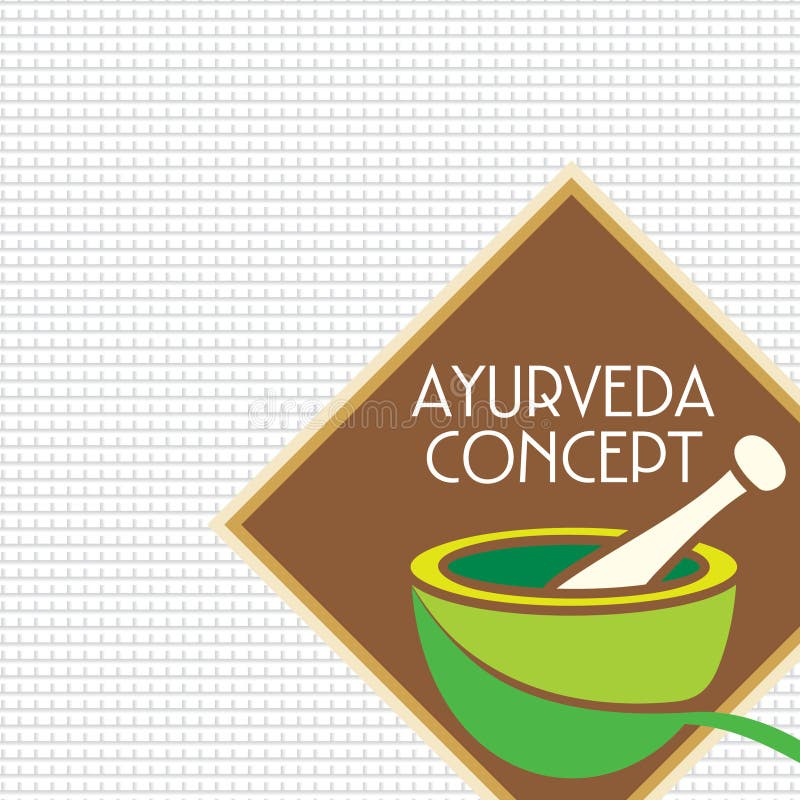 Ayurveda concept stock vector. Illustration of january - 64746513