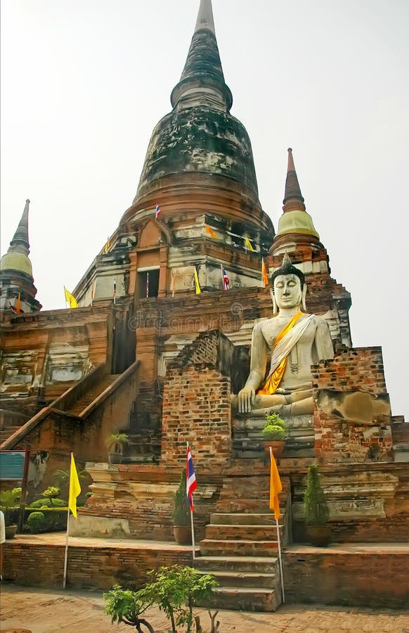 Ayutthaya stock photo. Image of building, color, historic - 14291476