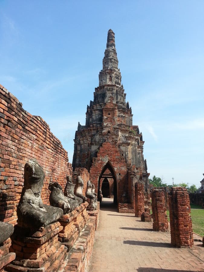 Ayutthaya stock photo. Image of temple, history, building - 58295104
