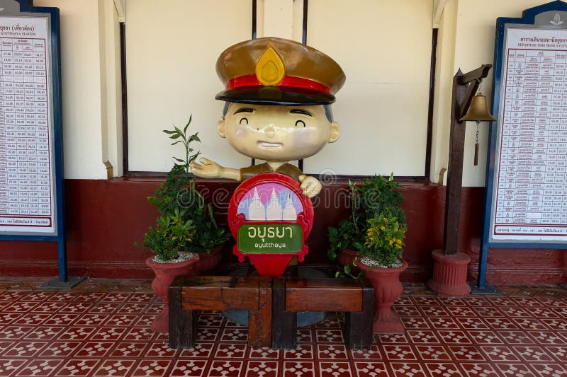 Ayutthaya, Thailand - March 19 2025 : a Physical "station Master ...