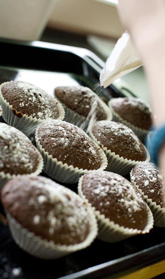 Azúcar asperjado molletes foto de archivo. Imagen de detalles - 17203372