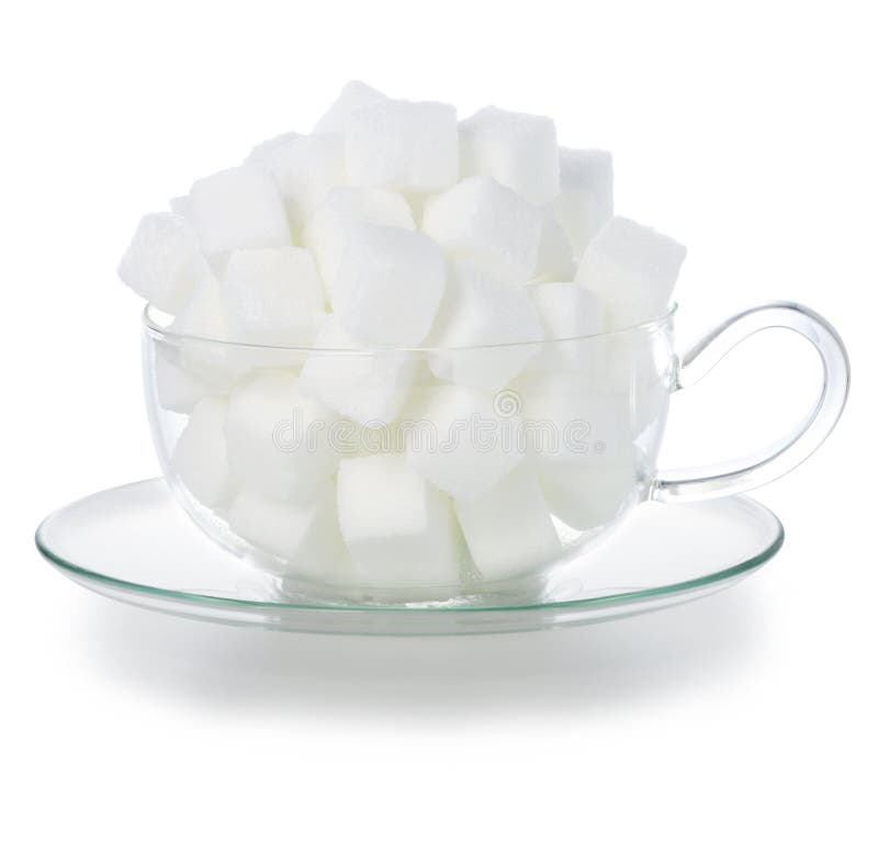 Azúcar de cubo imagen de archivo. Imagen de blanco, dieta - 19947525