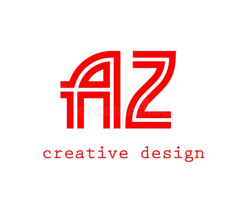 Az Logo Design Stock Illustrations – 1,496 Az Logo Design Stock ...