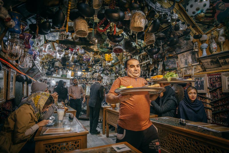 Azadegan Cafe in Isfahan, Iran Editorial Photo - Image of delicious ...