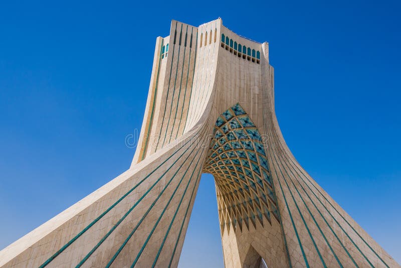 Azadi Tower in Tehran editorial photo. Image of tehran - 112014261