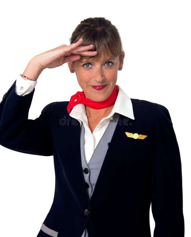 Azafata imagen de archivo. Imagen de viaje, hembra, muchacha - 34376577