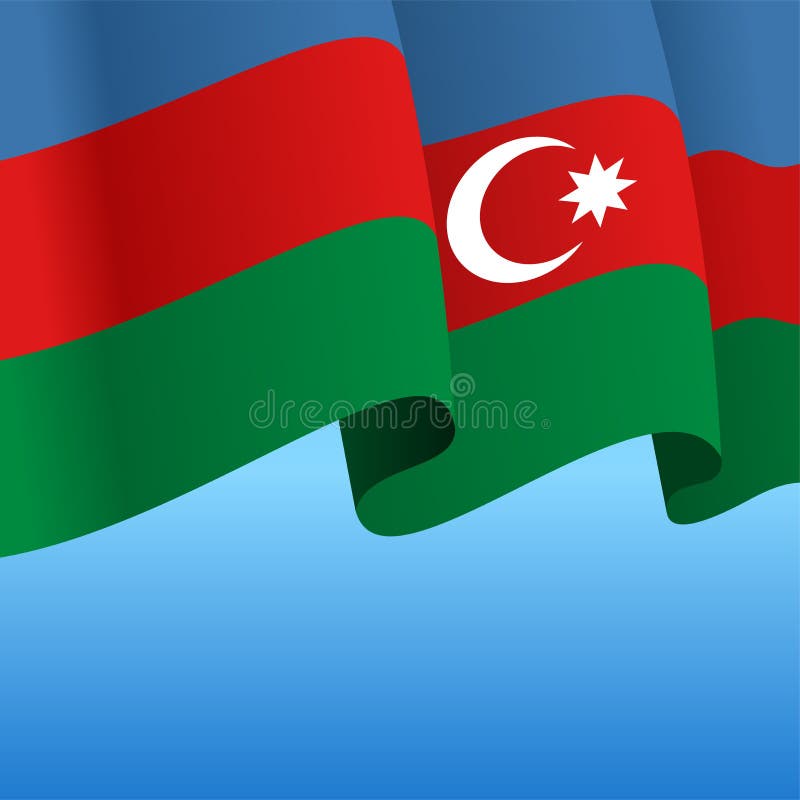 Azerbaijani Flag Background. Vector Illustration. Stock Vector ... Azerbaijani Flag Background. Vector Illustration. Stock Vector ...