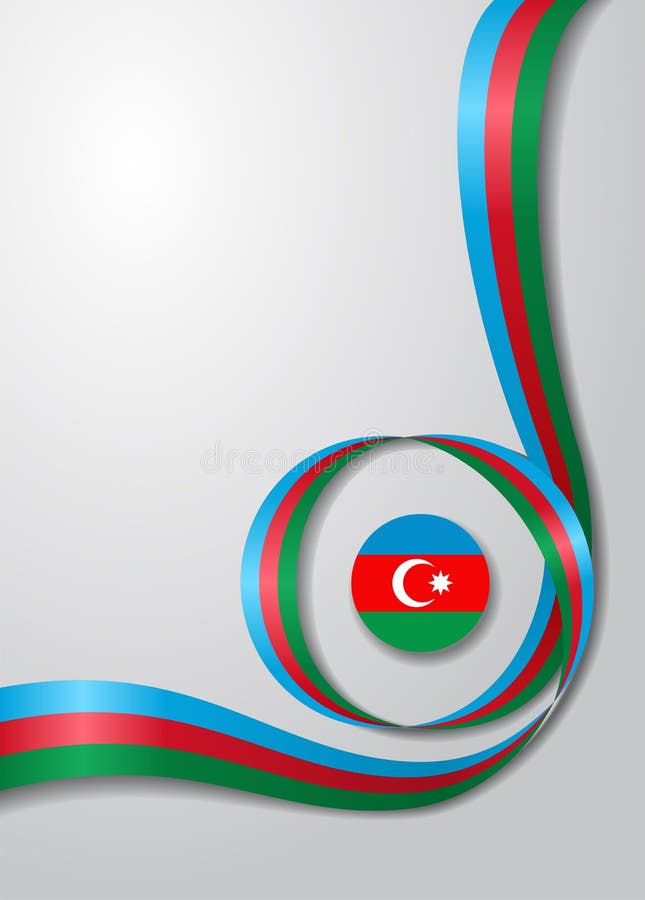 Azerbaijani Flag Wavy Background. Vector Illustration. Stock Vector ... Azerbaijani Flag Wavy Background. Vector Illustration. Stock Vector ...