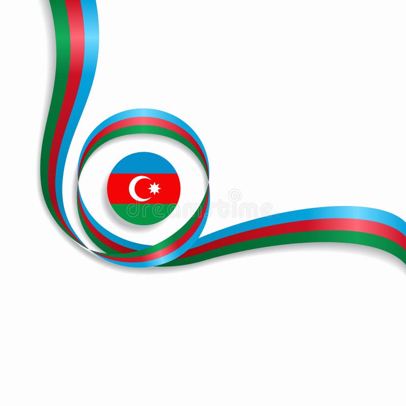 Azerbaijani Wavy Flag Background. Vector Illustration. Stock Vector ... Azerbaijani Wavy Flag Background. Vector Illustration. Stock Vector ...