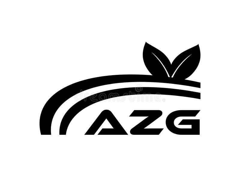 AZG Letter Logo Design. AZG Simple and Modern Monogram Logo Stock ...