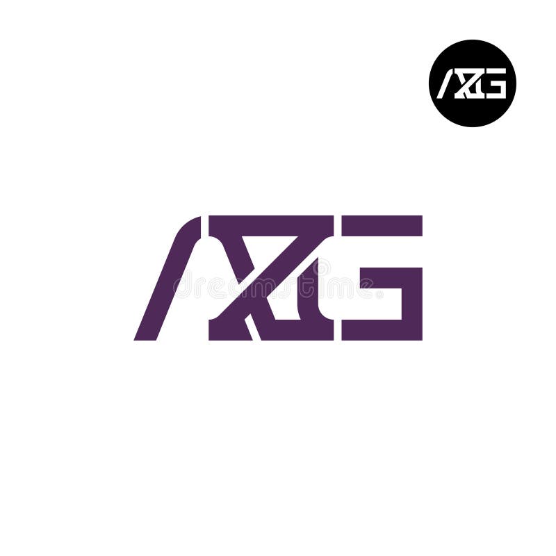 Azg Monogram Stock Illustrations – 15 Azg Monogram Stock Illustrations ...