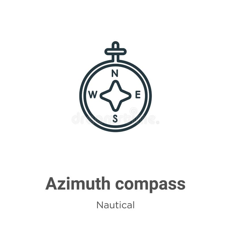 Compass Azimuth Stock Illustrations – 296 Compass Azimuth Stock ...