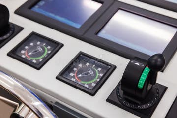 Azimuth Thruster Control Lever and Angle Indicators, Tug Boat Equipment ...