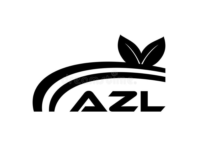 AZL Letter Logo Design. AZL Simple and Modern Monogram Logo Stock ...