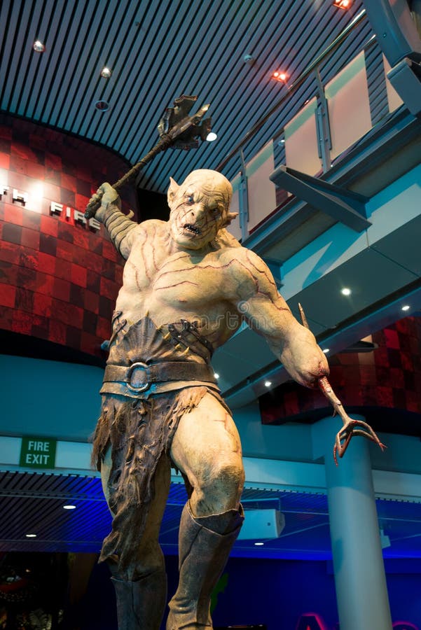 Azog el profanador fotografía editorial. Imagen de museo - 68895407