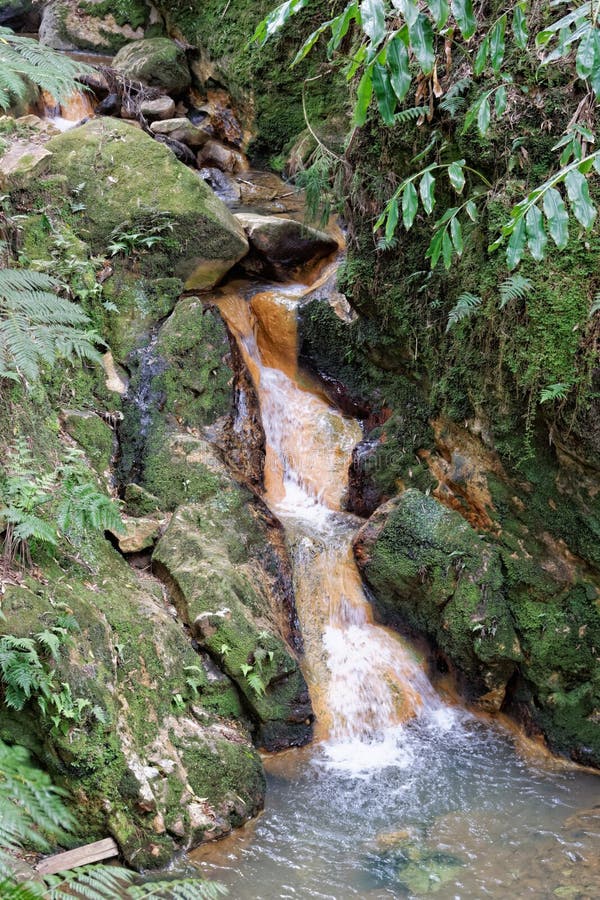 An azorean lagoon stock image. Image of natural, beauty - 48666955