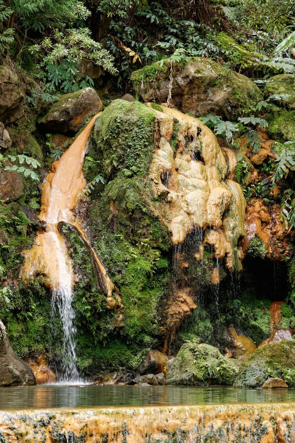 An azorean lagoon stock photo. Image of miguel, flora - 48667120