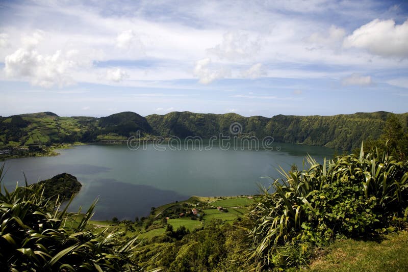 Azoren-Insel - Portugal stockfoto. Bild von felsen, ruhig - 11057334