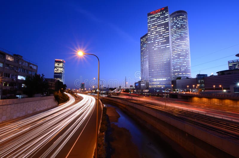 Azrieli Center editorial stock image. Image of israel - 23556179