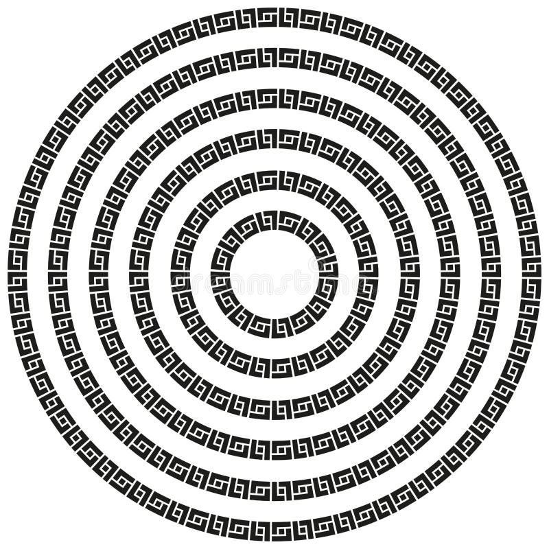 Circular Aztec design stock vector. Illustration of imagery - 19168234