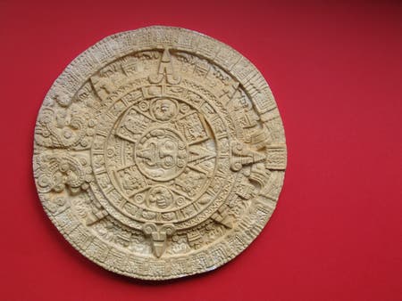 Aztec calendar stock photo. Image of civilization, religion - 1861768