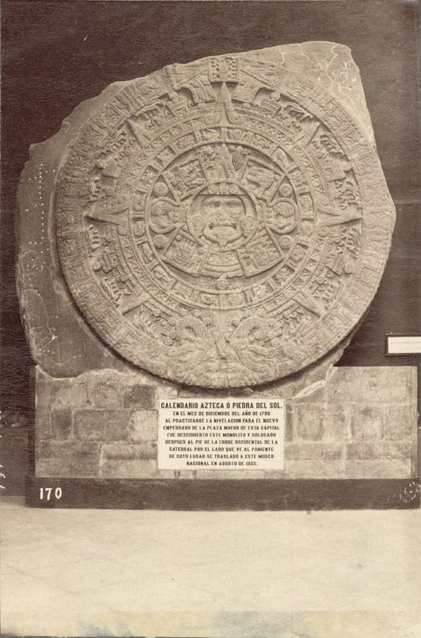 Aztec Calendar Stone Picture. Image: 221425669