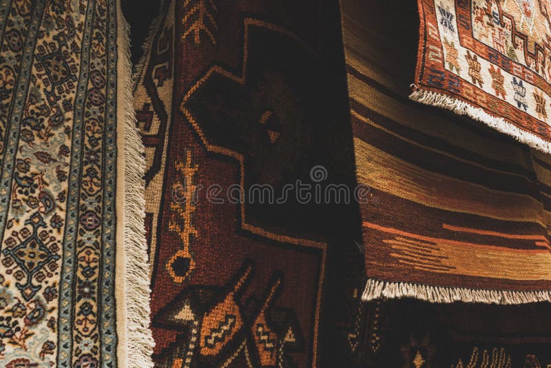 Aztec Carpet Rugs Pattern Texture Geometry Ethnic Interior Stock Photo ...