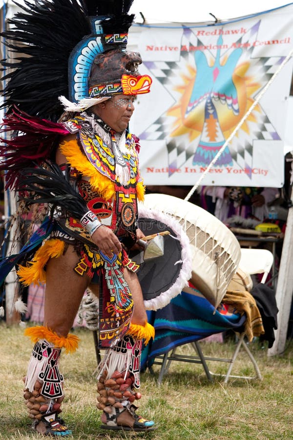 Aztec dancer editorial image. Image of colorful, heritage - 7026520