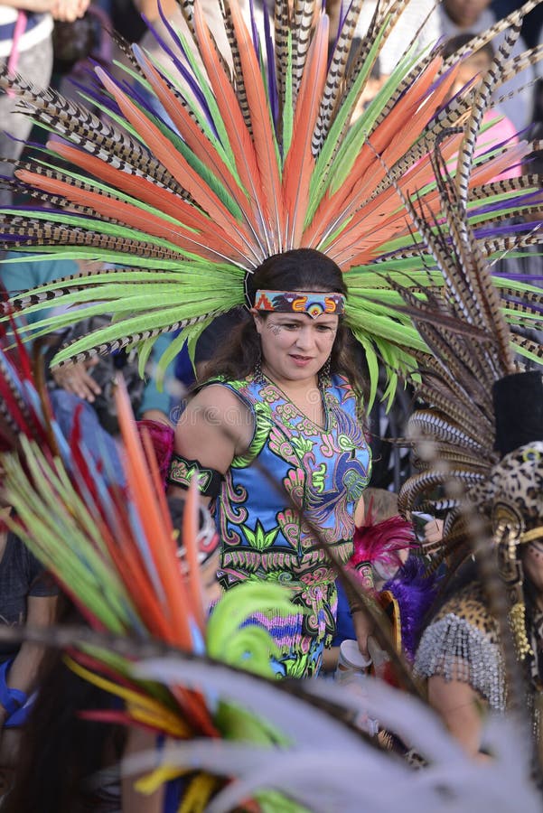 Aztec dancer editorial image. Image of colorful, heritage - 7026520
