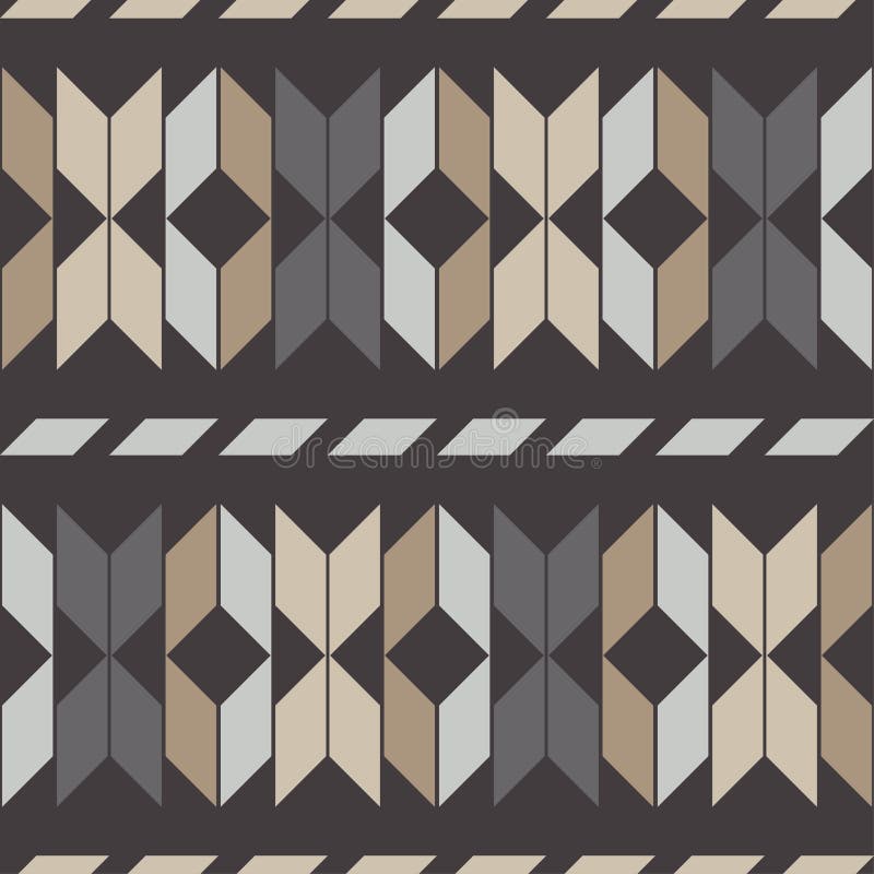 Aztec ElementsAztec Elements. Mosaic with Geometric Shapes. Seamless ...