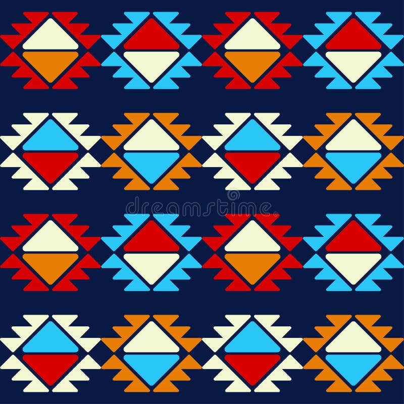Aztec Elements. Seamless Pattern. Geometry. Ethnic Boho Ornament Stock ...