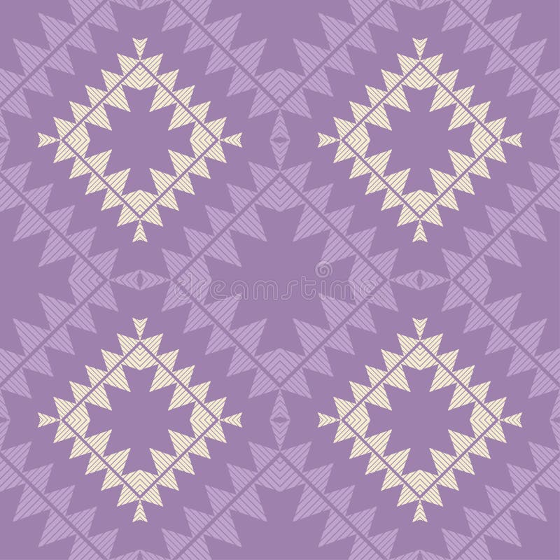 Aztec Elements. Striped Triangles. Ethnic Boho Ornament. Seamless ...