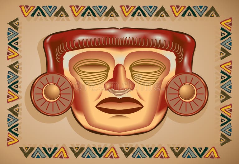 Aztec Mask Stock Illustrations – 7,450 Aztec Mask Stock Illustrations ...