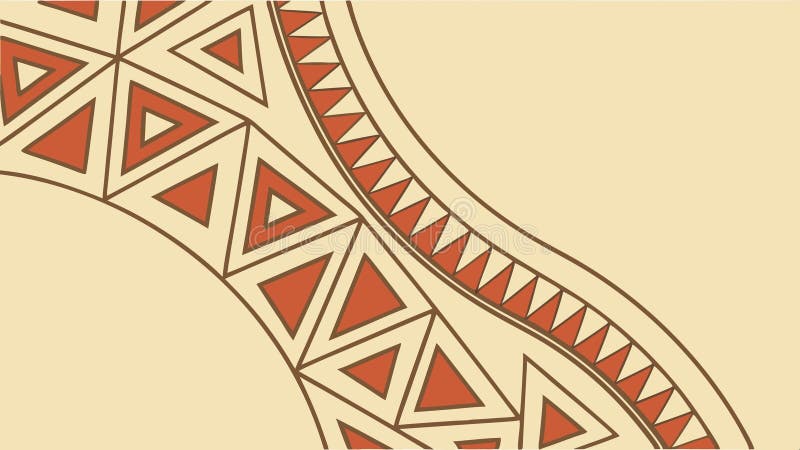 Aztec Pattern Border, Decorative Vector Design Element. Vector Design ...