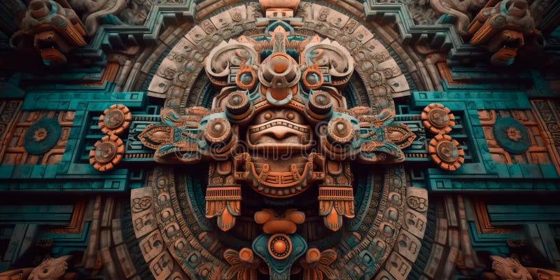 Aztec Pattern Featuring Bold and Intricate Patterns Reminiscent of the ...