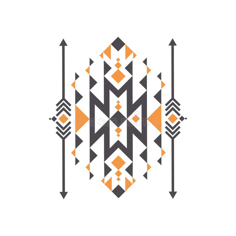 Aztec Pattern. Vector Illustration Decorative Design Stock Vector ...