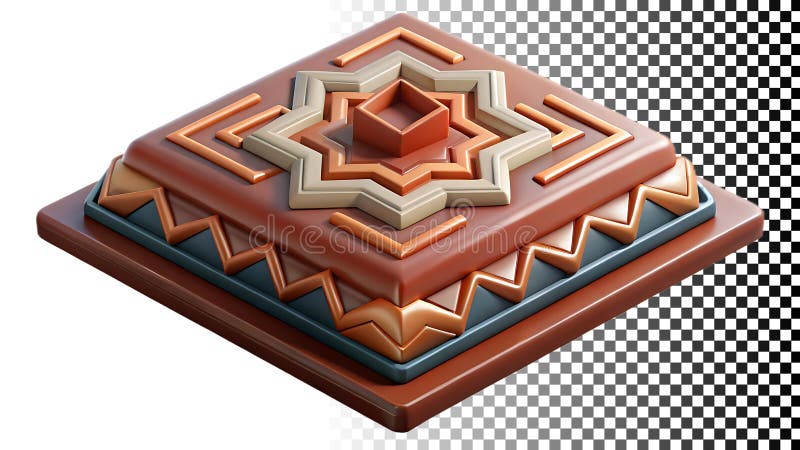 Aztec Pyramid Base, Ancient Architecture and Historical Landmark ...