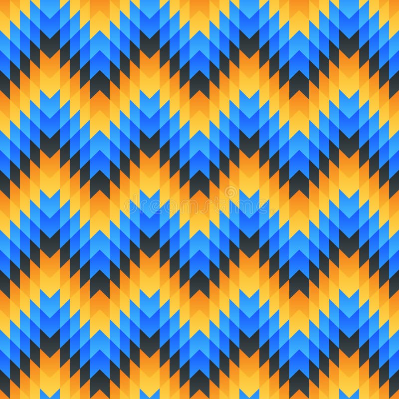 Aztec seamless pattern stock vector. Illustration of mexico - 47851343