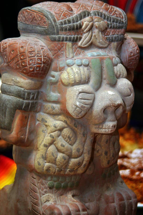 Aztec statue stock photo. Image of mexican, mayan, artifact - 22745454