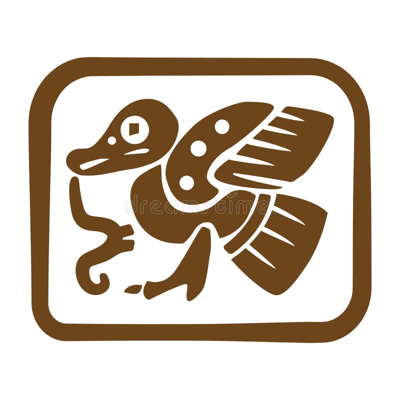 Aztec symbol Ollin stock vector. Illustration of daysign - 31609633